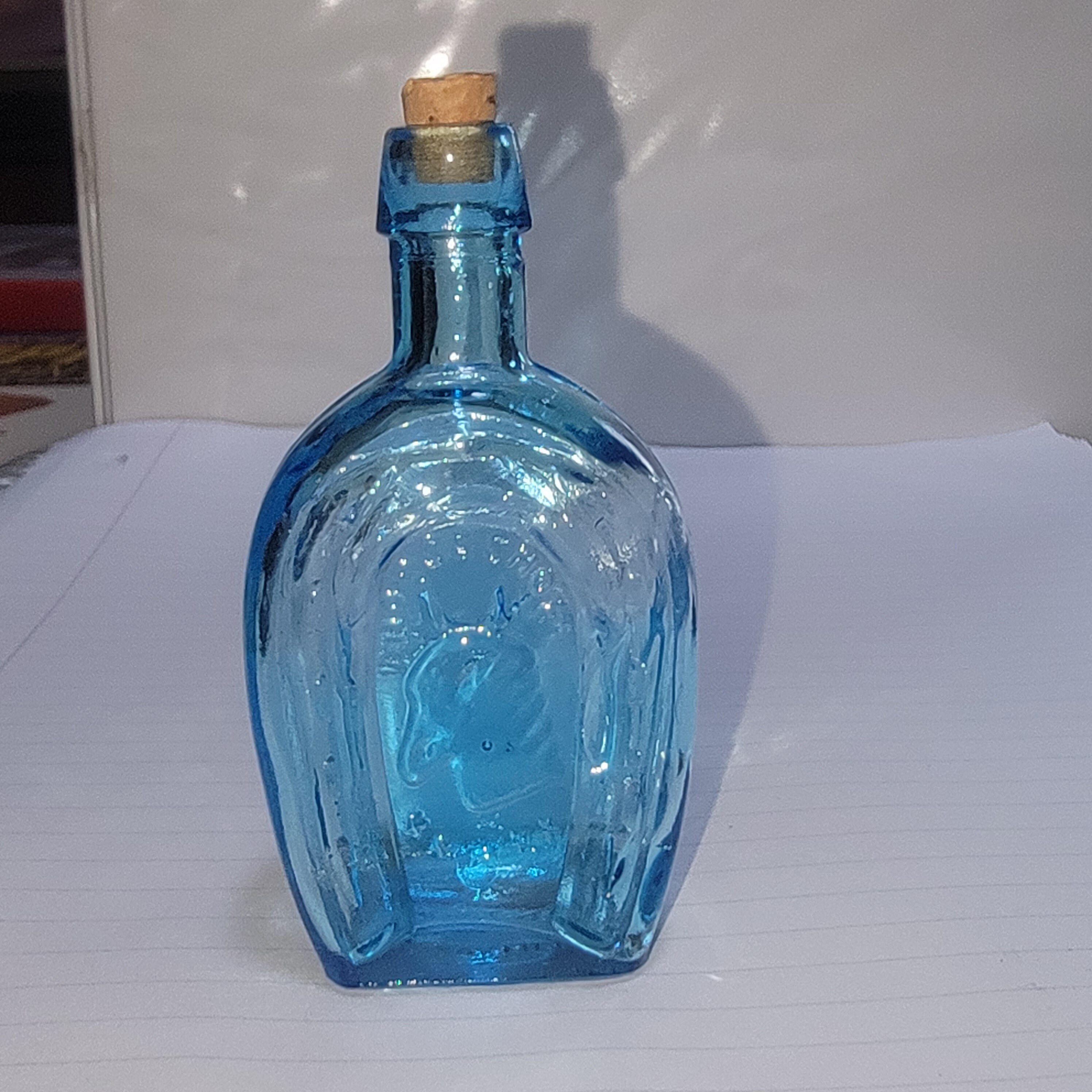 7 Small Vintage Blue Glass Tincture Bottles - Etsy