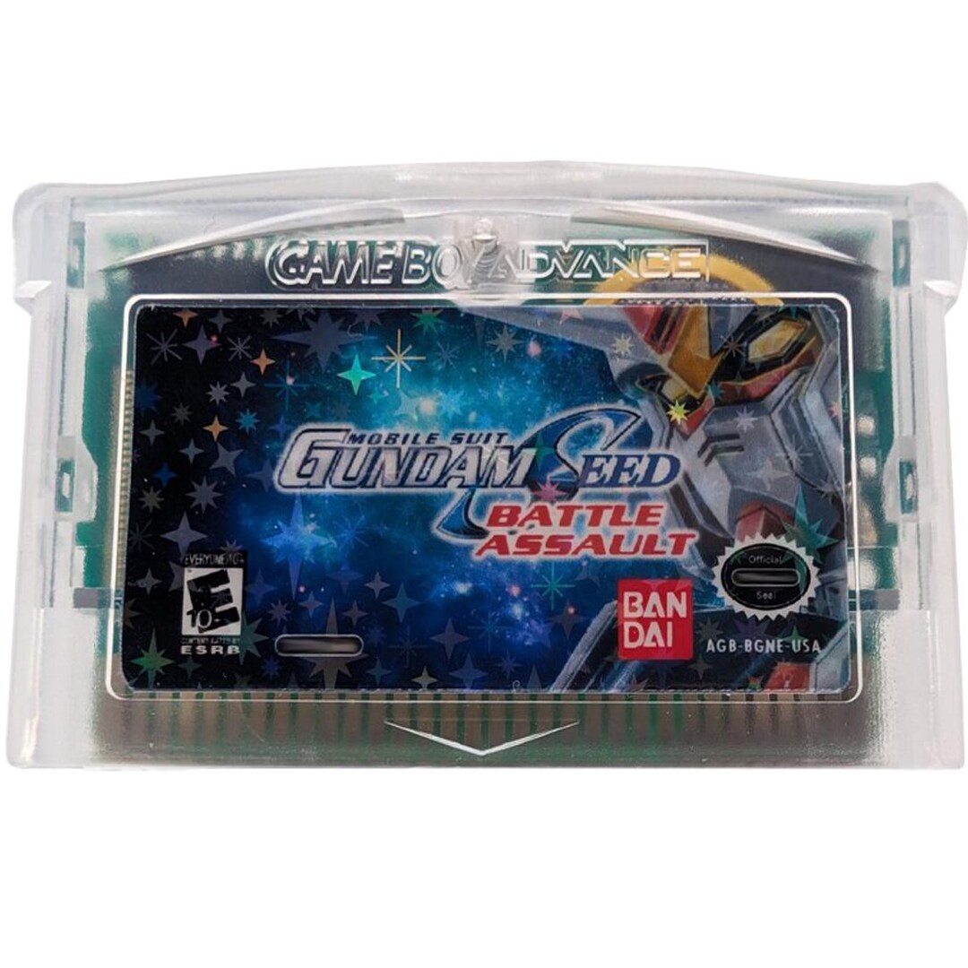 Mobile Suit Gundam Seed Battle Assault Gameboy Advance Classic Rare ...