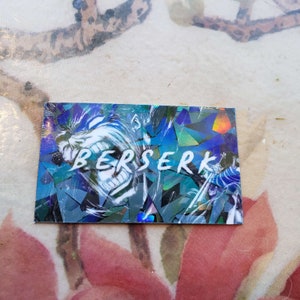 Guts GBA SP Shell Insert Sticker Set Holographic Shards - Etsy