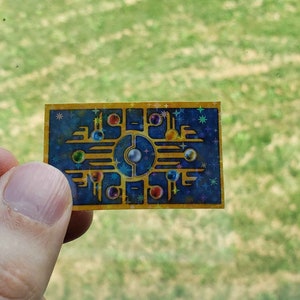 Ancient GBA SP Shell Insert Sticker Set Holographic Stars / Holographic ...