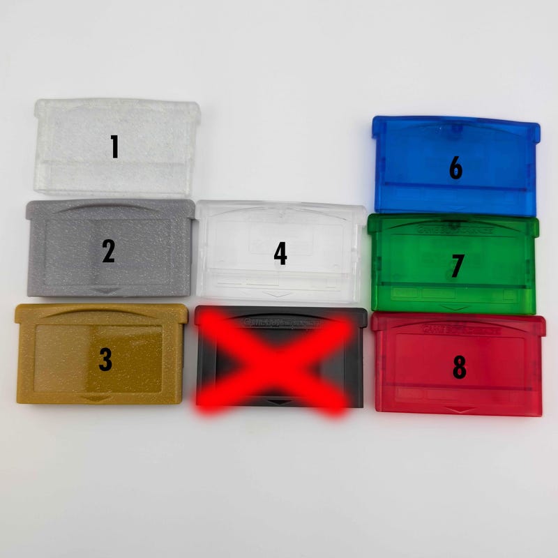 Gba Advance Shell Housing - Etsy