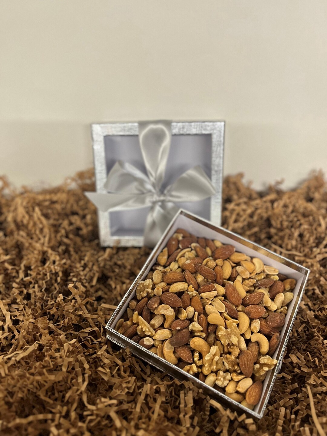 Mixed Nuts With Peanuts Gift Box 1.75 Lbs of Product - Etsy