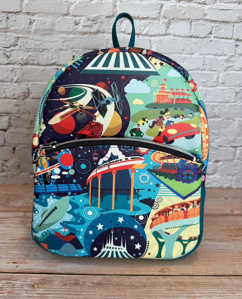 Tomorrowland Park Mini Backpack - Etsy