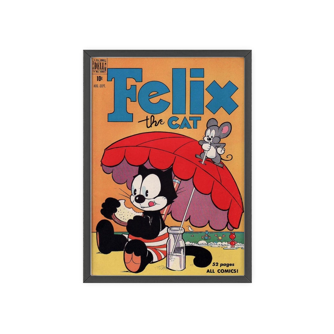 Felix the Cat Poster - Etsy