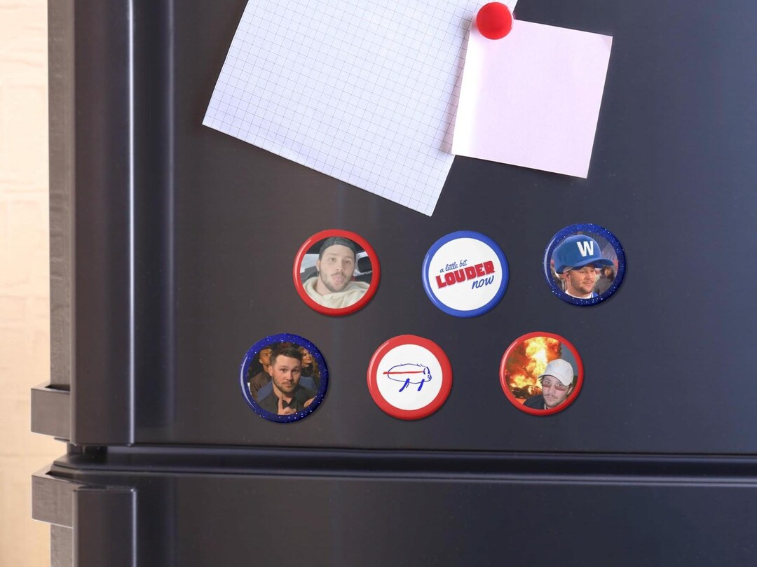 Funny Buffalo Football Fridge Magnet Set - Etsy