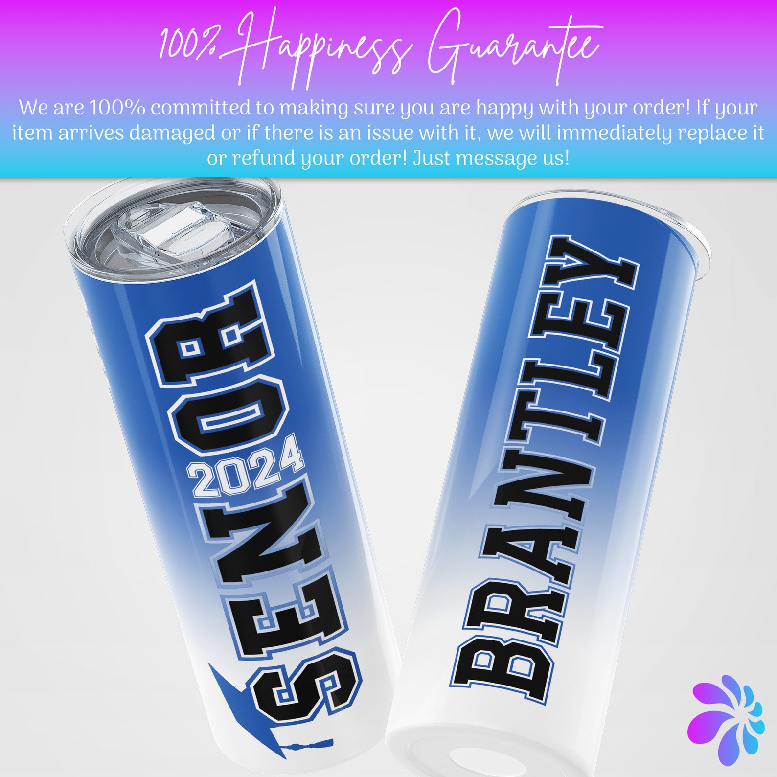 Personalized Senior Football Gifts, Custom Football Senior Tumbler ...