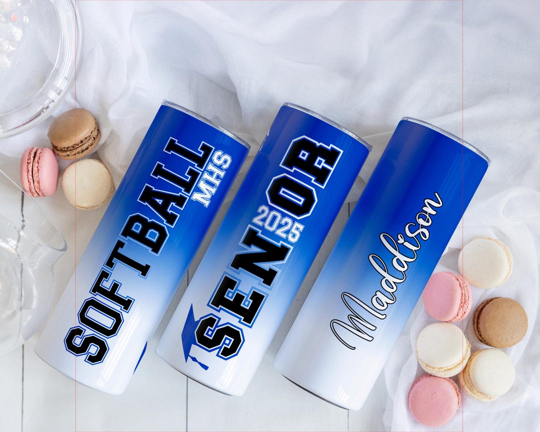 Personalized Senior Softball Gifts, Custom Softball Senior Tumbler ...