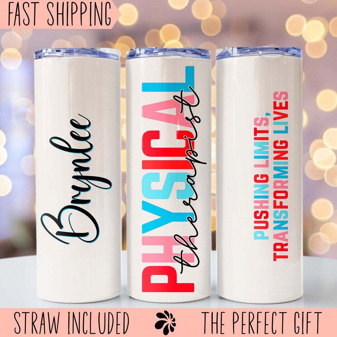 Personalized Physical Therapy Gifts, Physical Therapy Tumbler, Physical ...