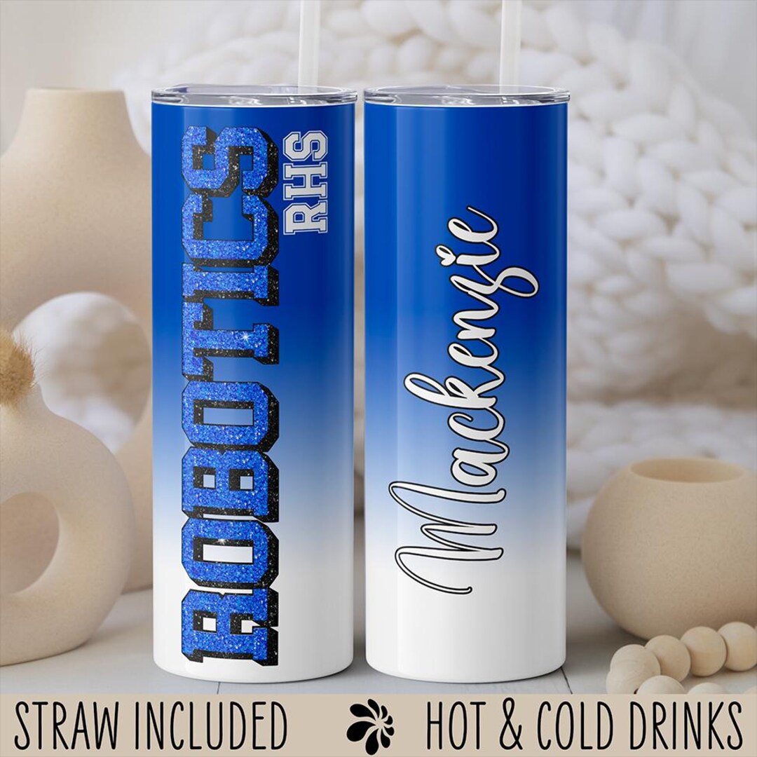 Personalized Robotics Tumbler Gifts, Custom Gift for Robotics Clubs ...