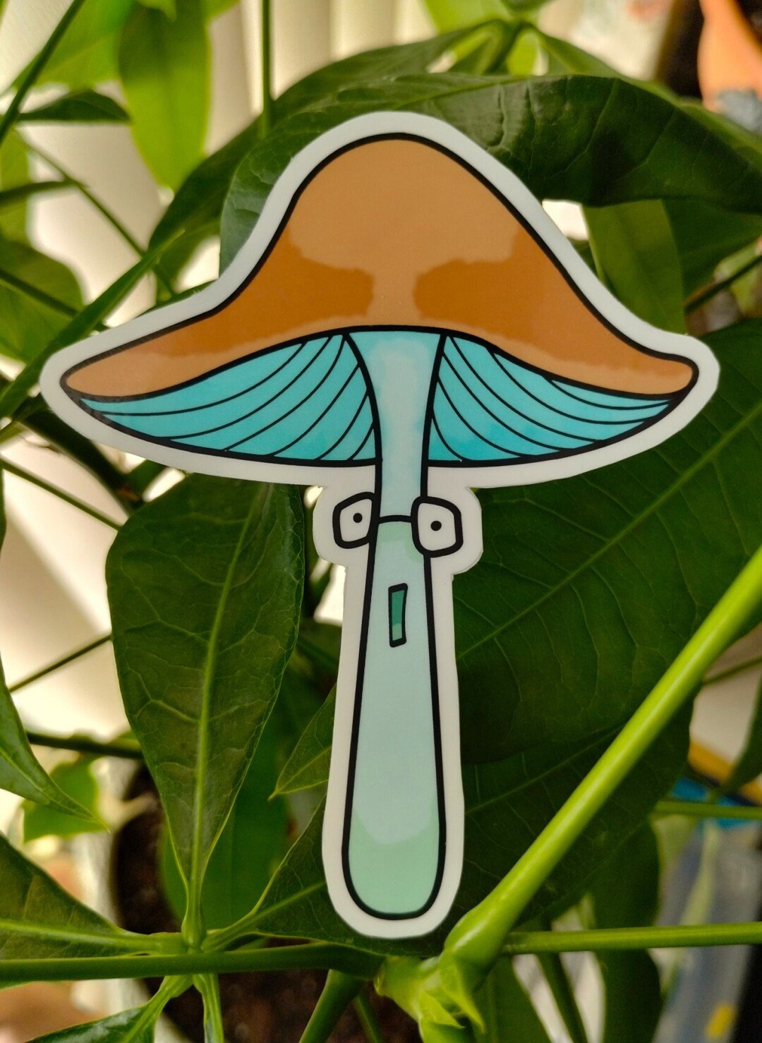 Nerdy Blue Milk Mushroom - Etsy