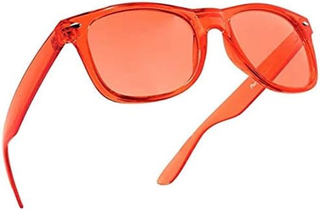 Orange Color Therapy Glasses for Chakra Healing - Etsy