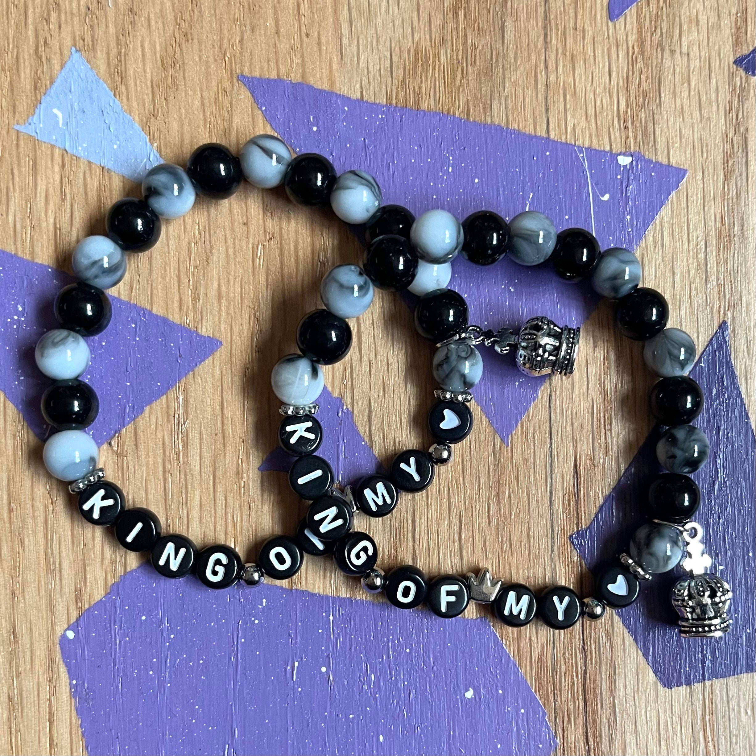 Swiftie Friendship Bracelet King of My Heart - Etsy Canada