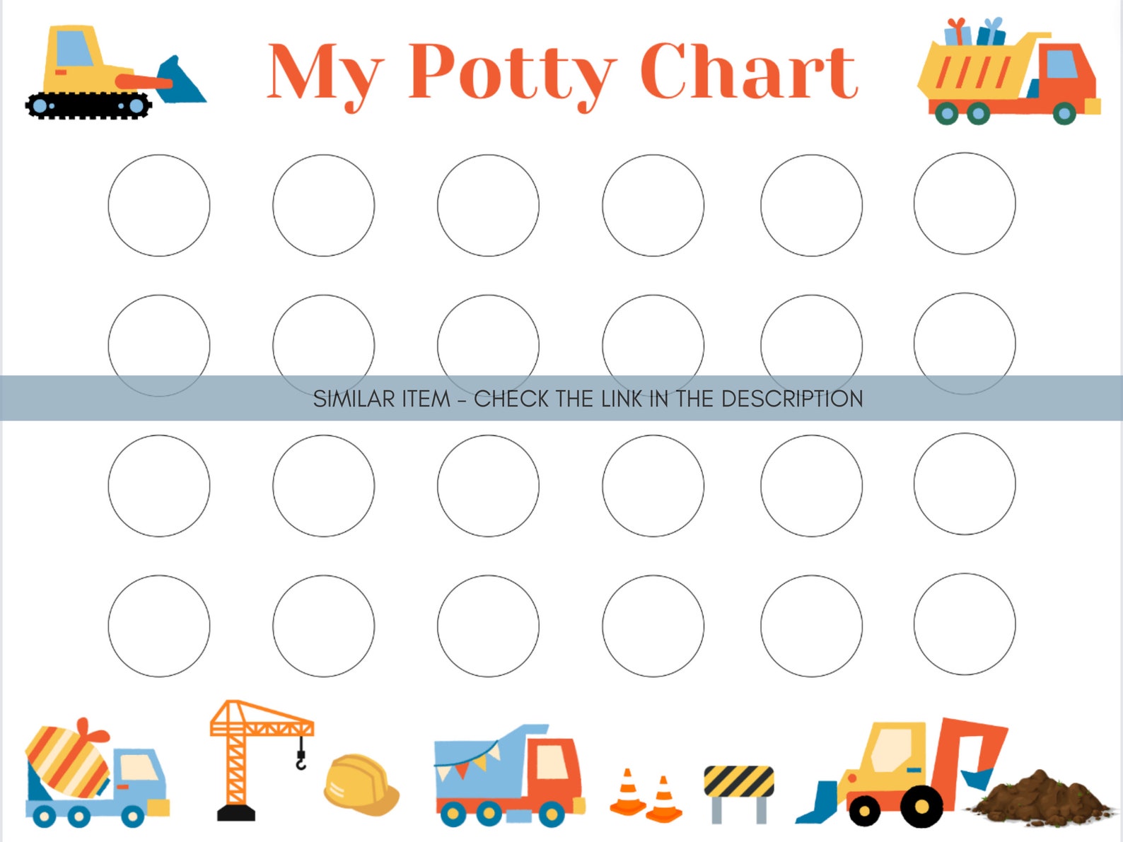 Potty Training Chart Boys, Police Car Potty Charts, Potty Chart ...