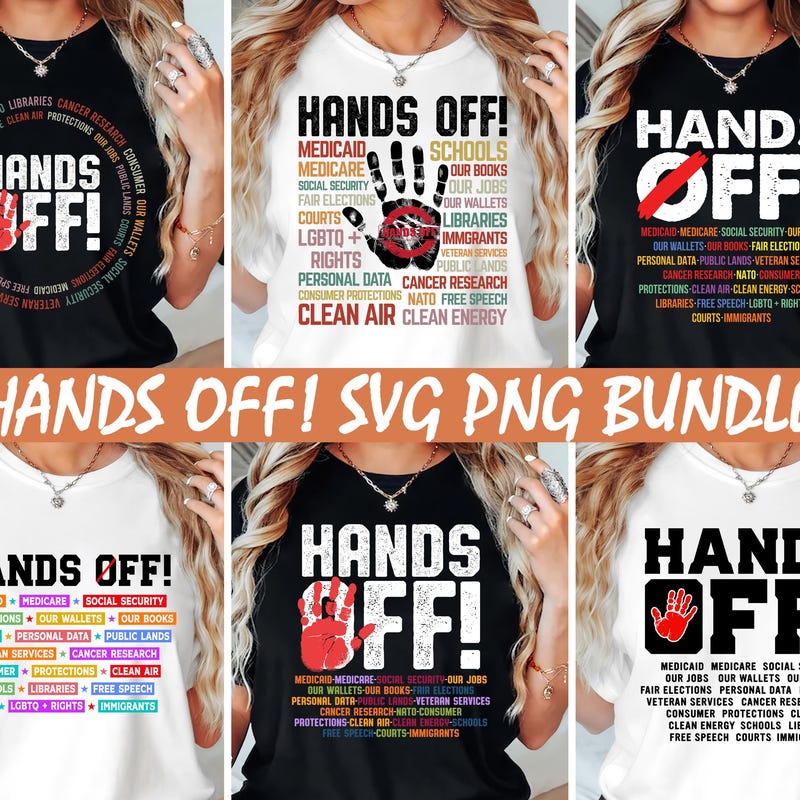 Hands off Message - Etsy