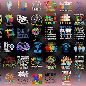 Autism Svg - Etsy
