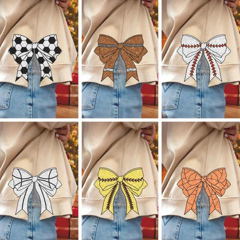 Softball Side Applique - Etsy