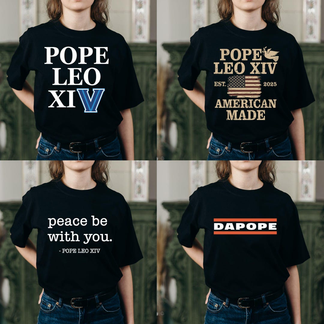 Da Pope SVG, PNG, New Pope Leo XIV Bundle Svg, May 8th 2025 Robert ...