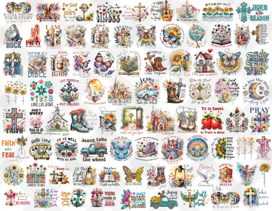 100+ Christian Png Bundle, Bible Verse Png, God Jesus Png, Psalm Png ...