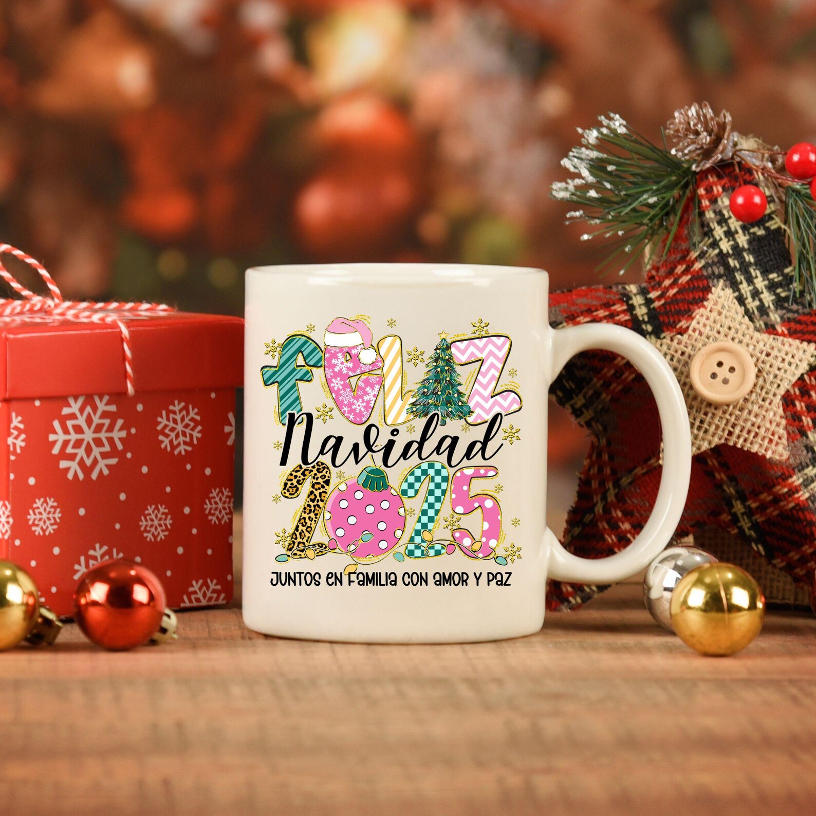 Feliz Navidad Png, Christmas 2025 Png, Navidad Familiar Png, Spanish ...