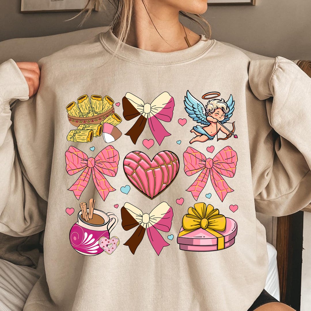 Valentine Concha Pan Dulce PNG, Funny Mexican Bread Lover PNG ...