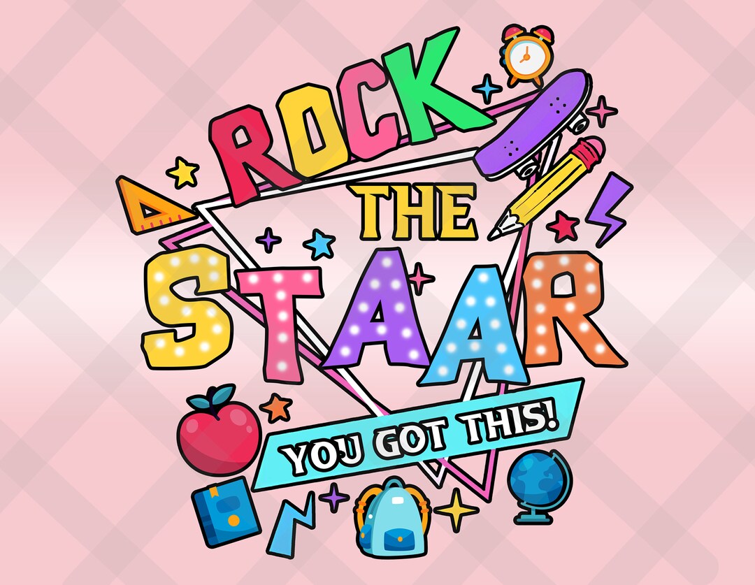 Rock the Test Png, Testing Day Sublimation, Don't Stress Just Do Your ...