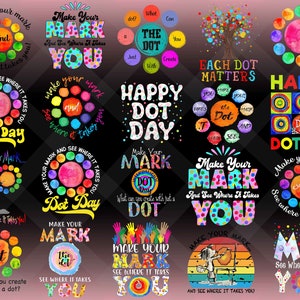 55+ Designs International Dot Day Svg Png, Make Your Mark and See Where ...