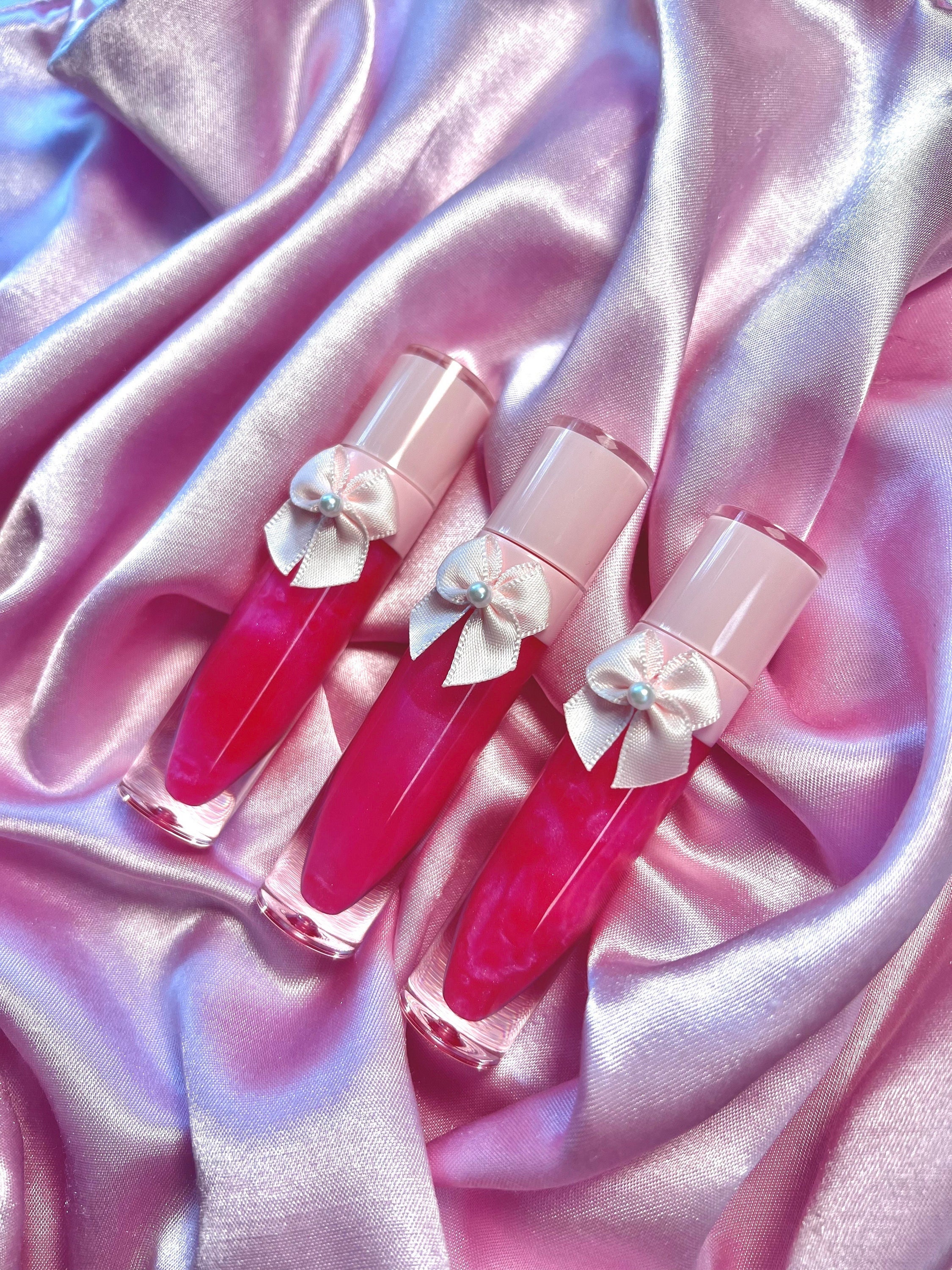 Pink Scented Lipgloss Shimmery, Coquette, Perfect for Everyday Wear ...