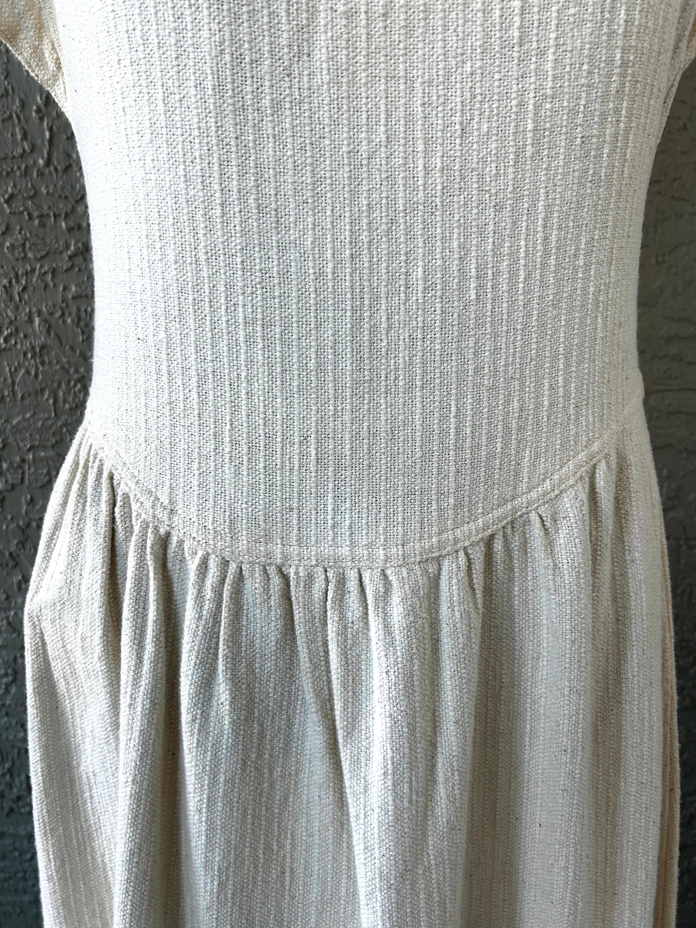 Vintage 1980s Princess Waistline Dress by Designer Chris Triola ...