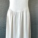 Vintage 1980s Princess Waistline Dress by Designer Chris Triola ...