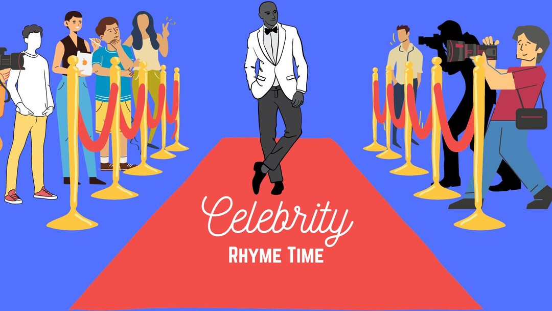 Celebrity Rhyme Time Youth Group Game - Etsy