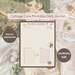 Cottage Core Printable Daily Journal, Digital Download, Vintage Theme ...