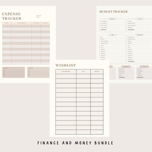 Advanced Bullet Journal Bundle Printablemood Trackershabit ...