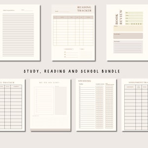 Advanced Bullet Journal Bundle Printablemood Trackershabit ...