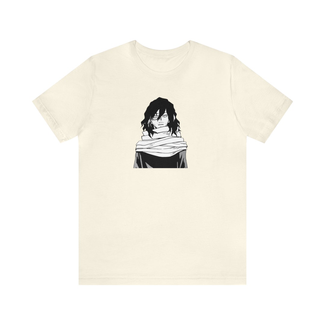MHA Aizawa Sensei Shirt, Gift for Anime Lover, Manga T-shirt, Cute ...