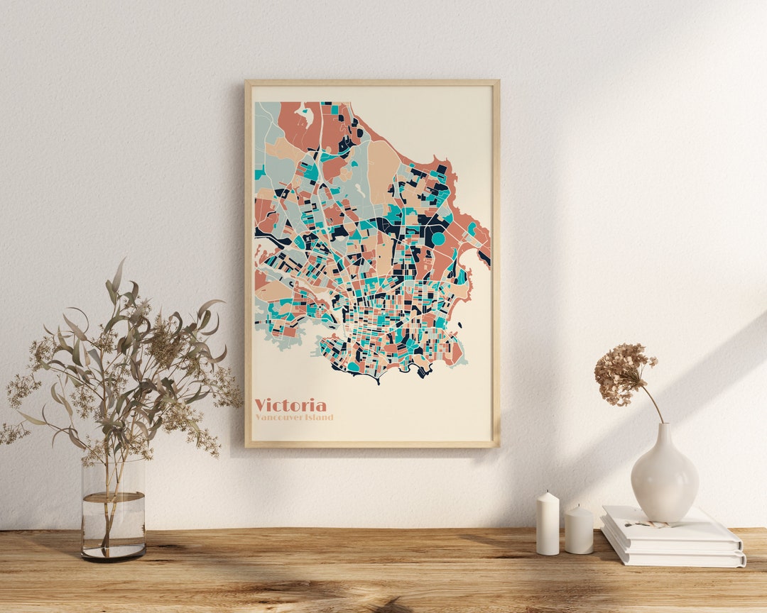 Imprimir Mapa Victoria Imprimir Mapas de la ciudad de Columbia ...