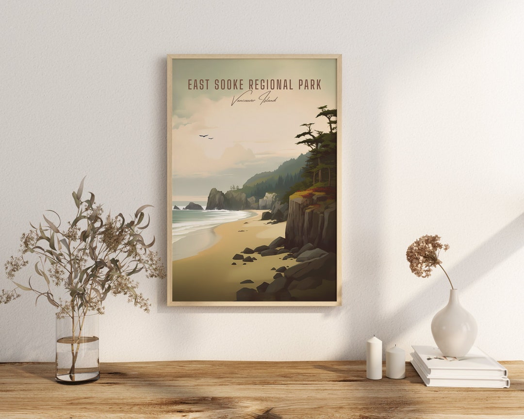 East Sooke Regional Park Poster | Vancouver Island's Coastal Trails ...