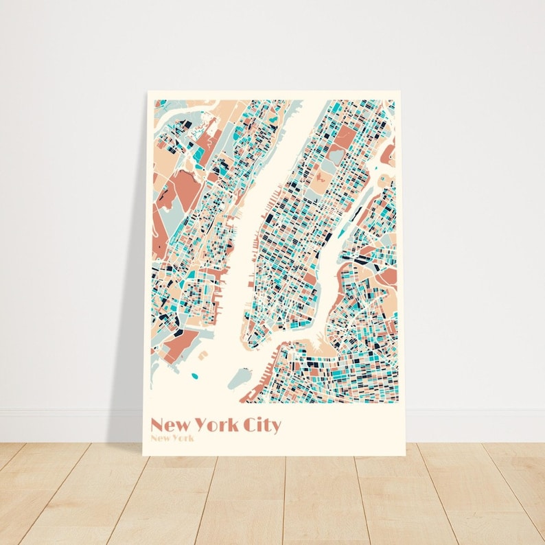 Print Map YOUR CITY Maps City Custom Map Prints, Wall Art Any Location ...
