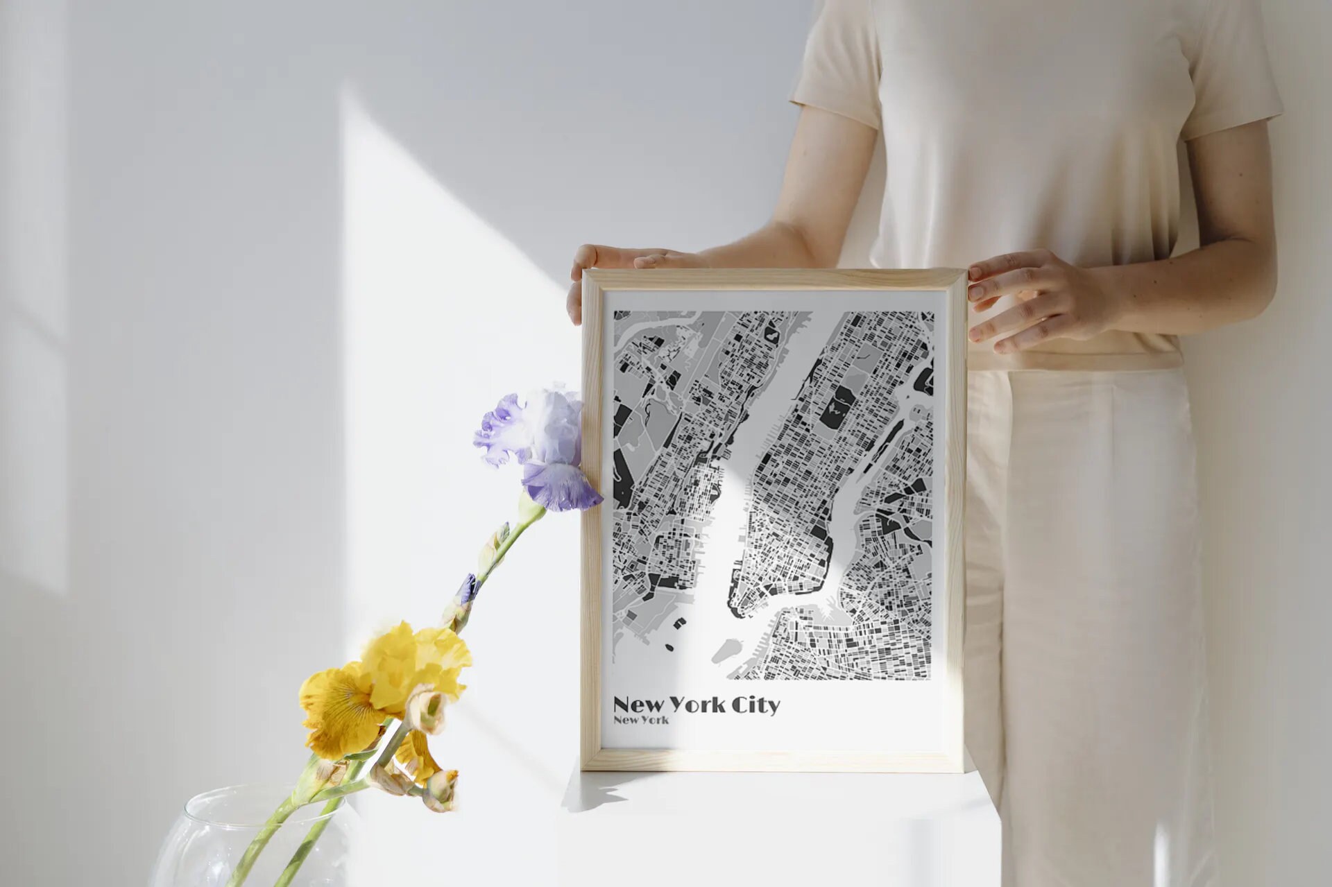 Print Map YOUR CITY Maps City Custom Map Prints Wall Art Any - Etsy Canada