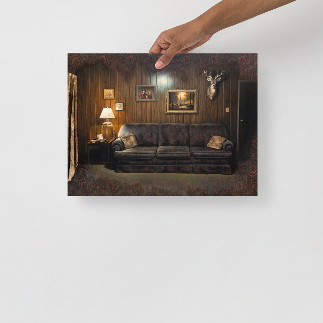 The Enemy of History - Fine Art Print of Original Oil on Fabric ...