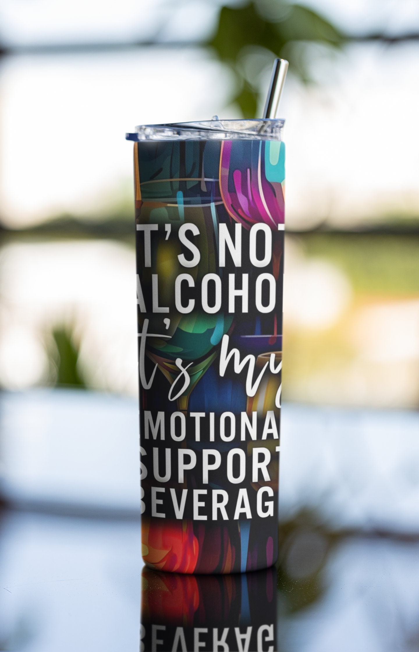 It's Not Alcohol 20oz Tumbler Wrap| Straight and Tapered Options| Funny ...