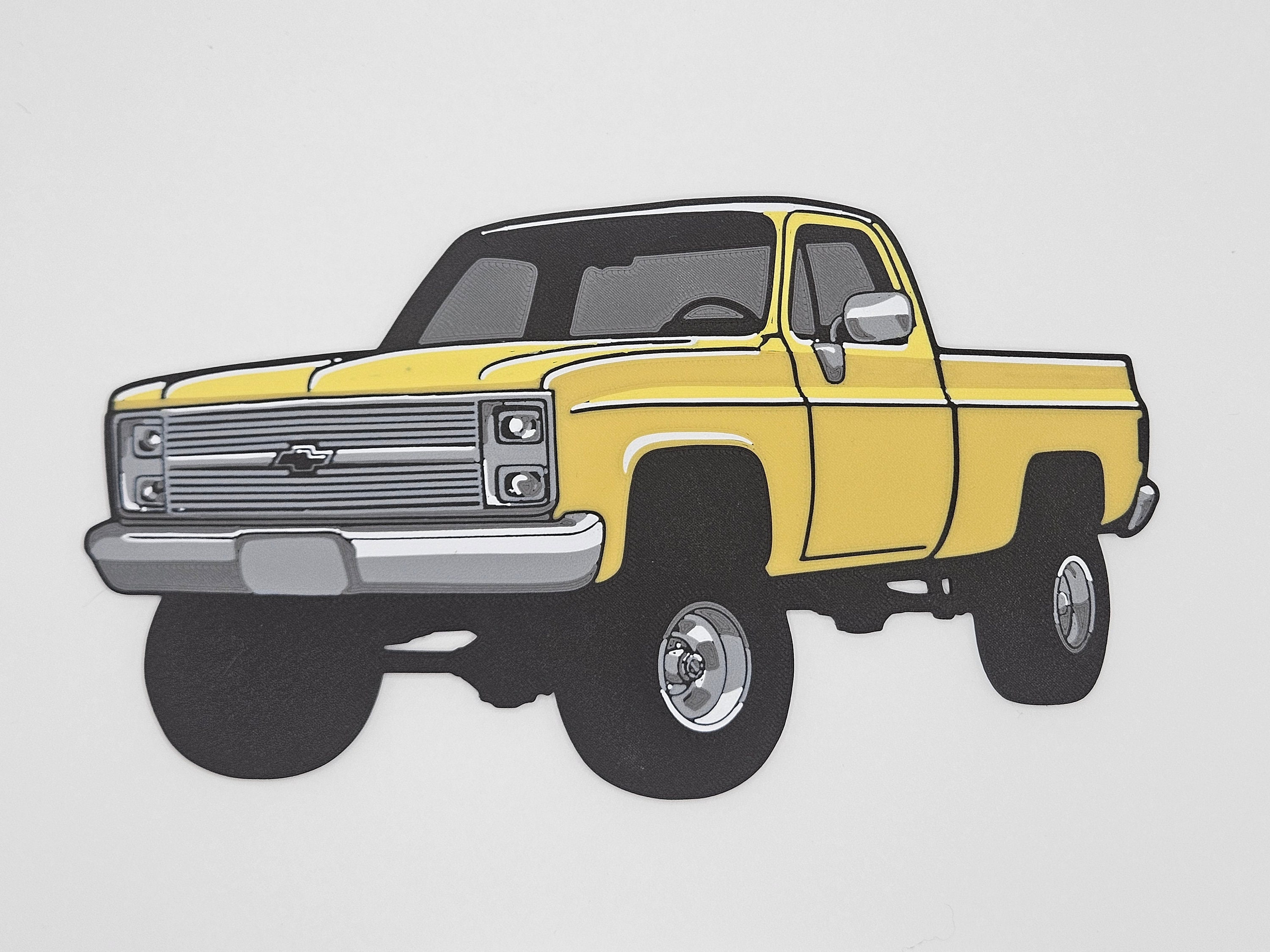 Chevy Squarebody K10 Sign - Etsy