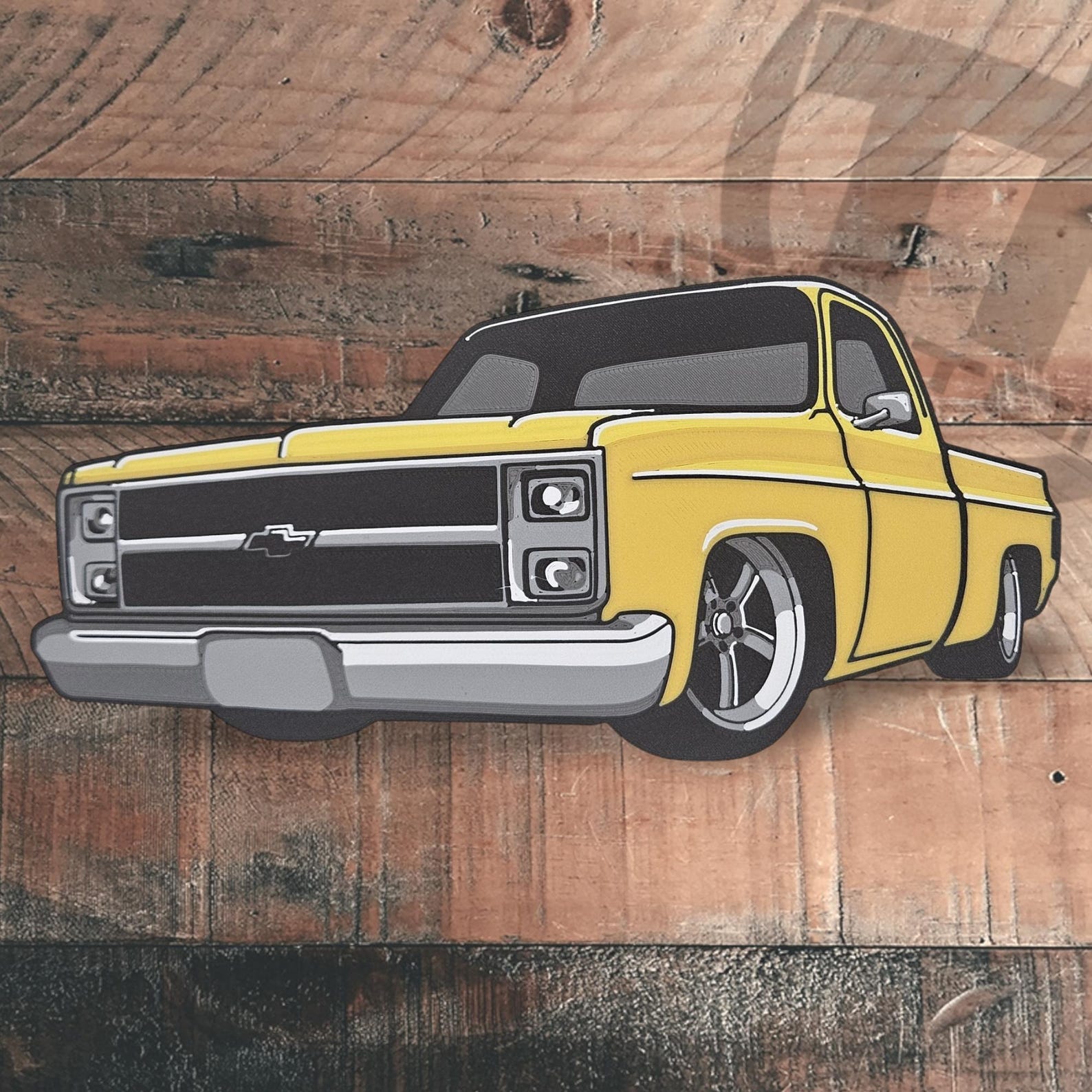 Chevy Squarebody C10 Sign - Etsy
