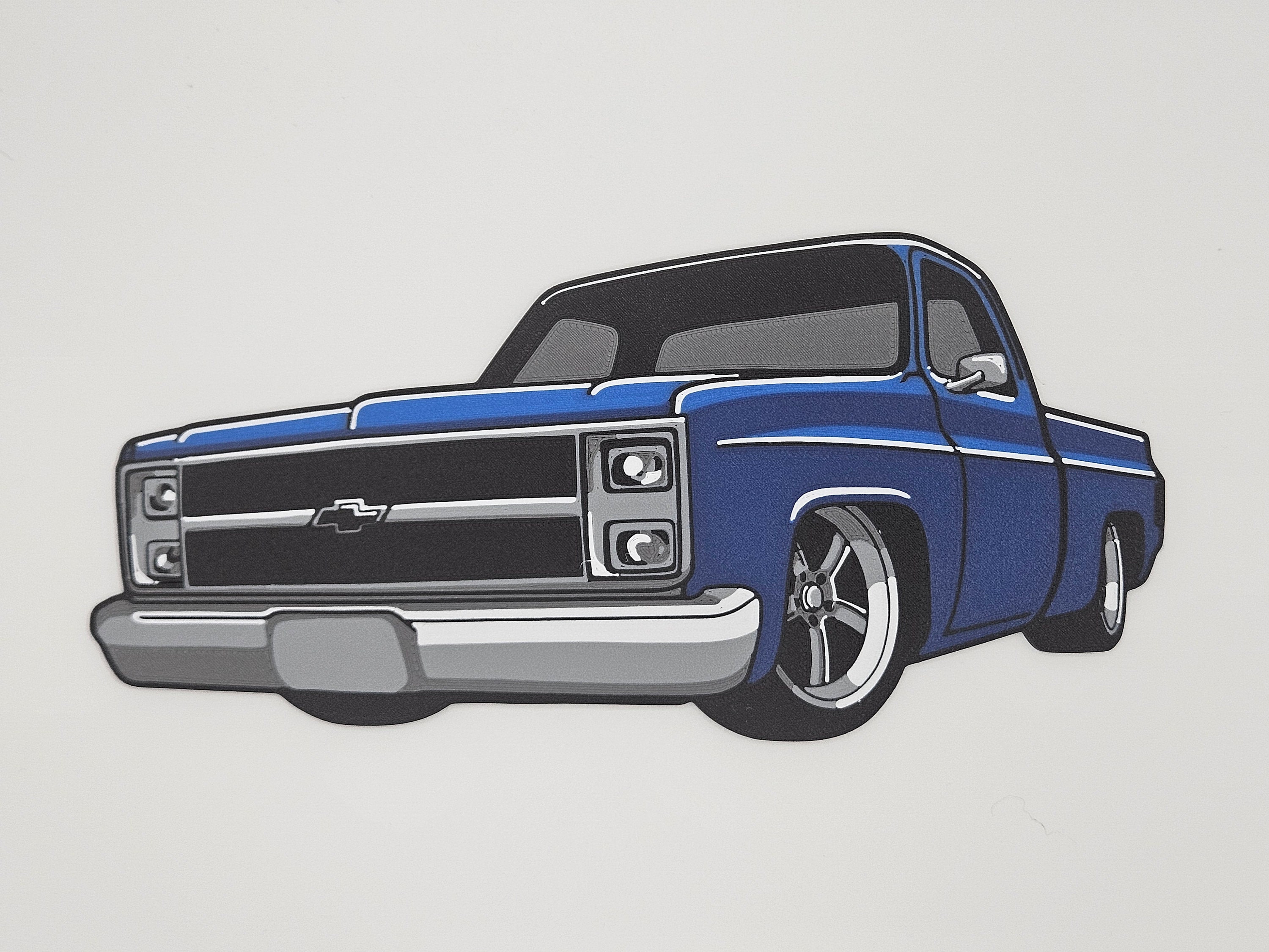 Chevy Squarebody C10 Sign - Etsy