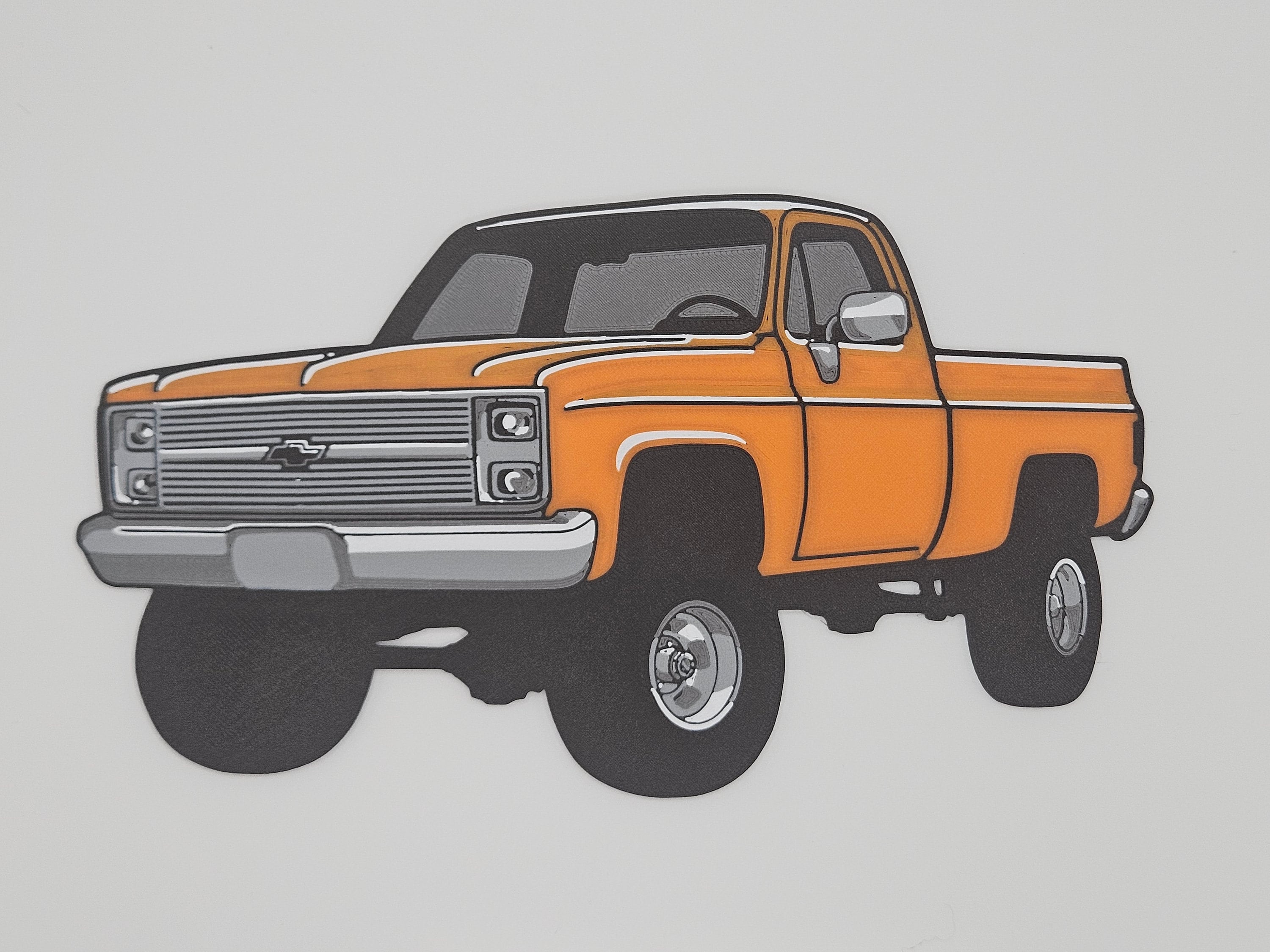 Chevy Squarebody K10 Sign - Etsy