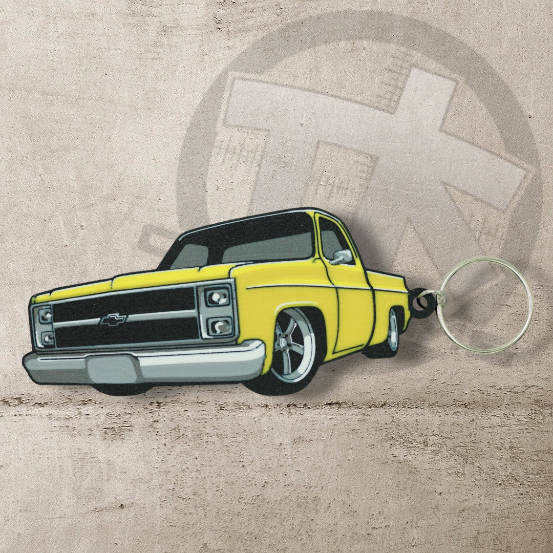 Chevy Squarebody C10 3D Printed Keychain - Etsy