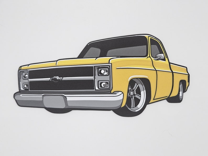Chevy Squarebody C10 Sign - Etsy