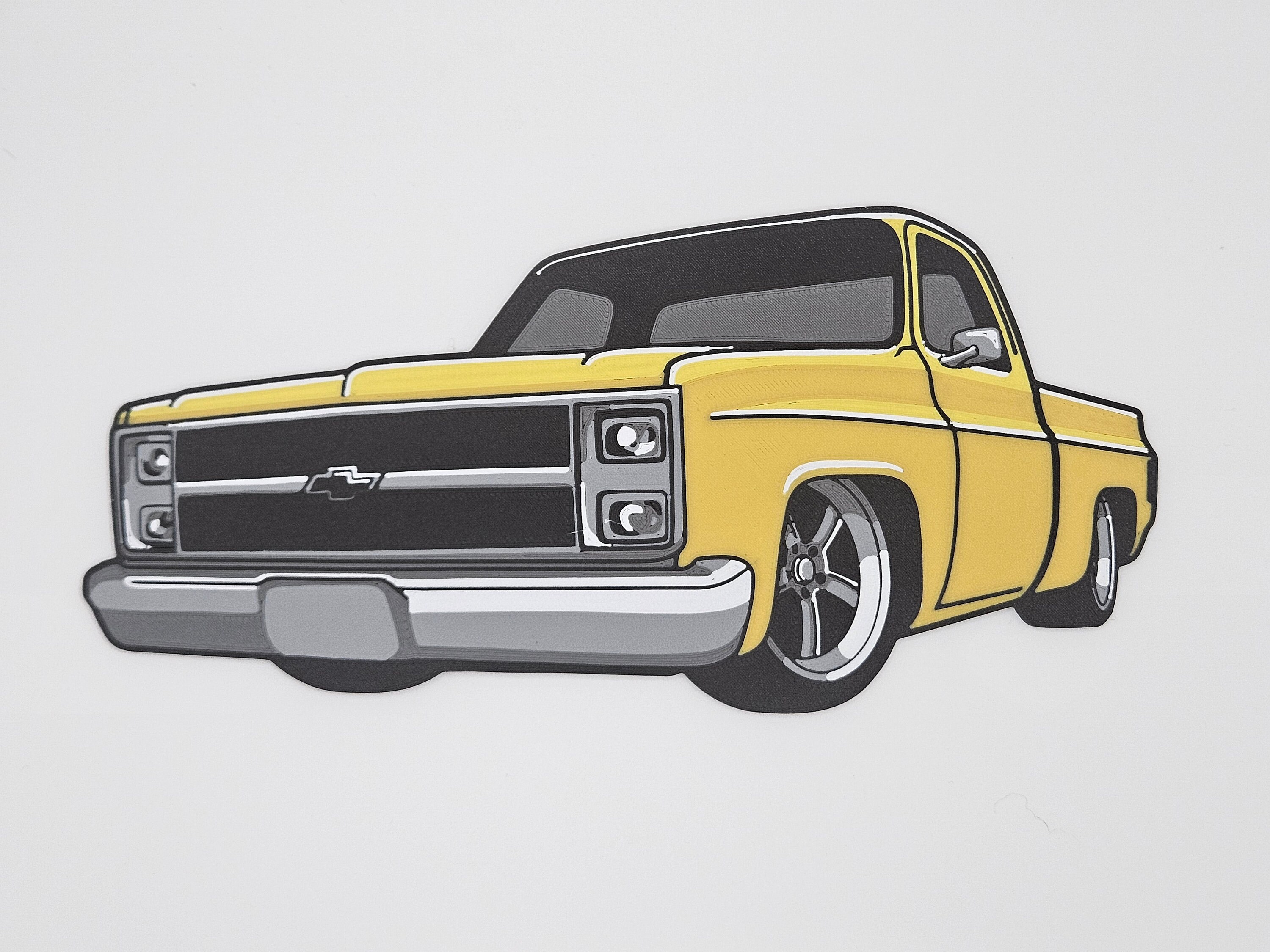 Chevy Squarebody C10 Sign - Etsy