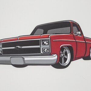 Chevy Squarebody C10 Sign - Etsy