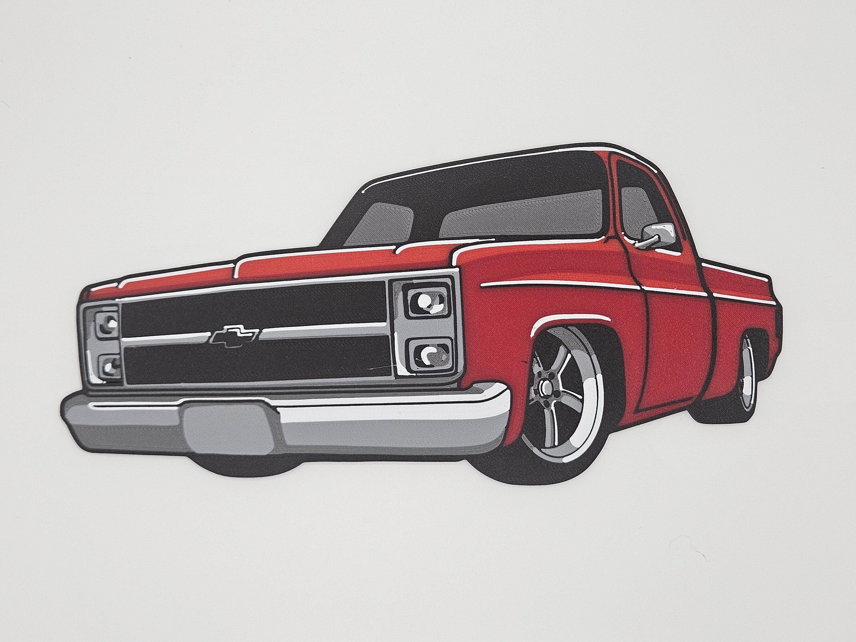 Chevy Squarebody C10 Sign - Etsy