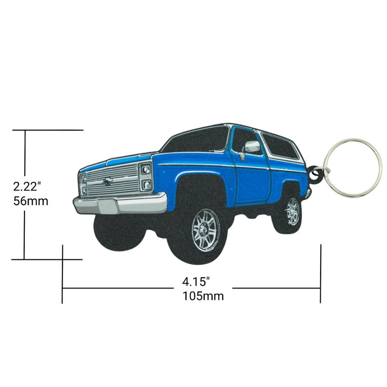 Chevy Lifted Squarebody K5 Blazer Keychain - Etsy